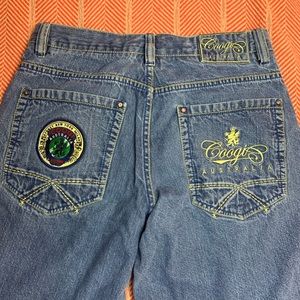 COOGI Shorts | Denim With Colorful Stitching | Poshmark